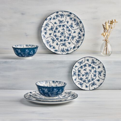 Abney & Croft Floral 12 Piece Dinner Set - Home Store + More