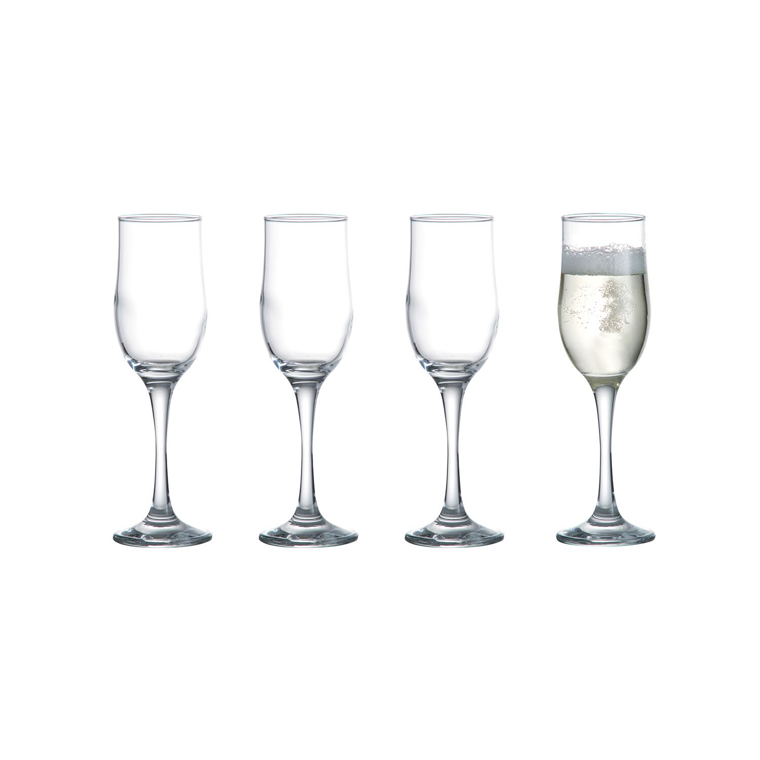 Ravenhead Tulip 20cl Flute Glass Set Of 4 - Home Store + More