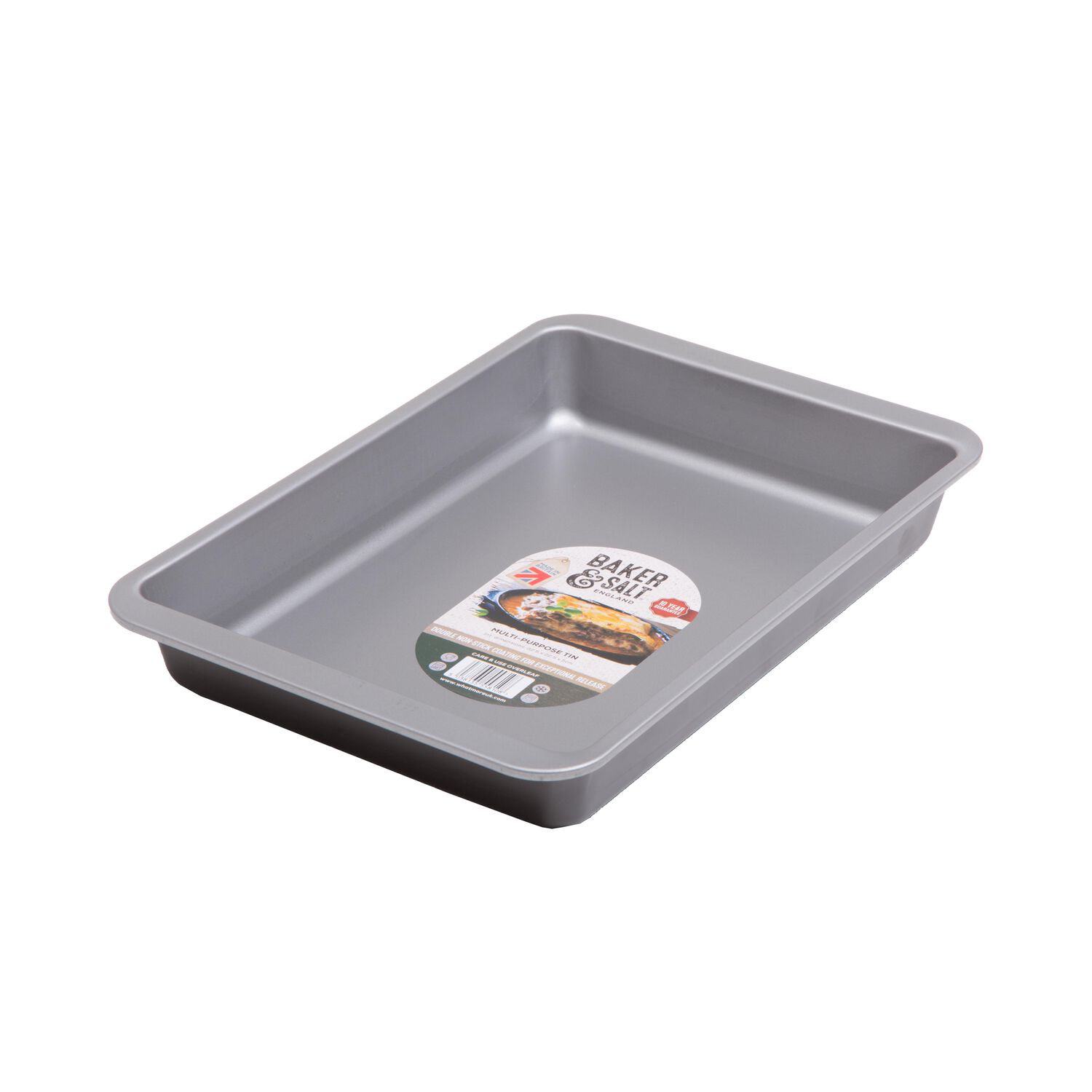 Baker & Salt Silver Multi-Purpose Cake Tin 32cm - Home Store + More