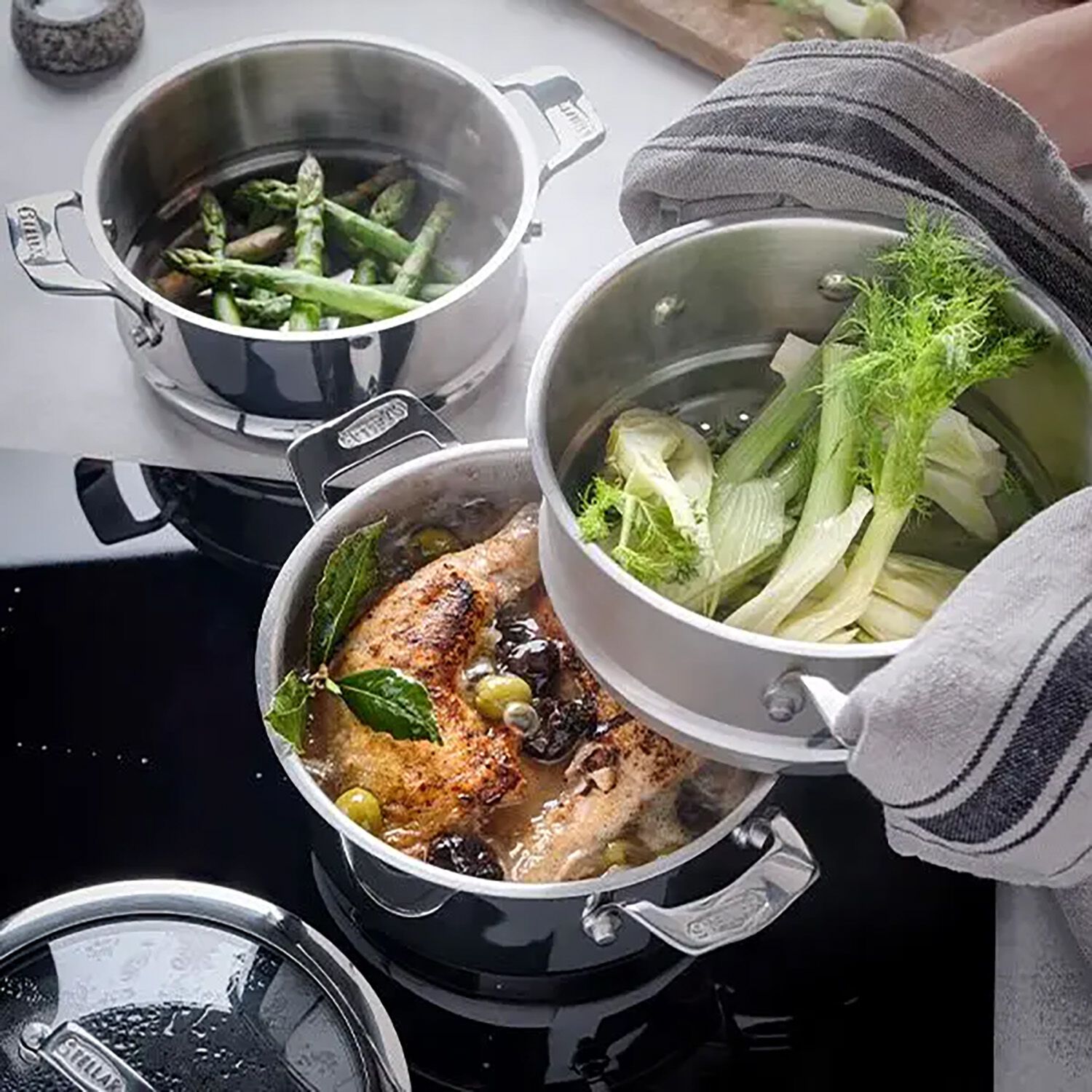 Stellar 3 Tier 20cm Food Steamer Pot - Home Store + More