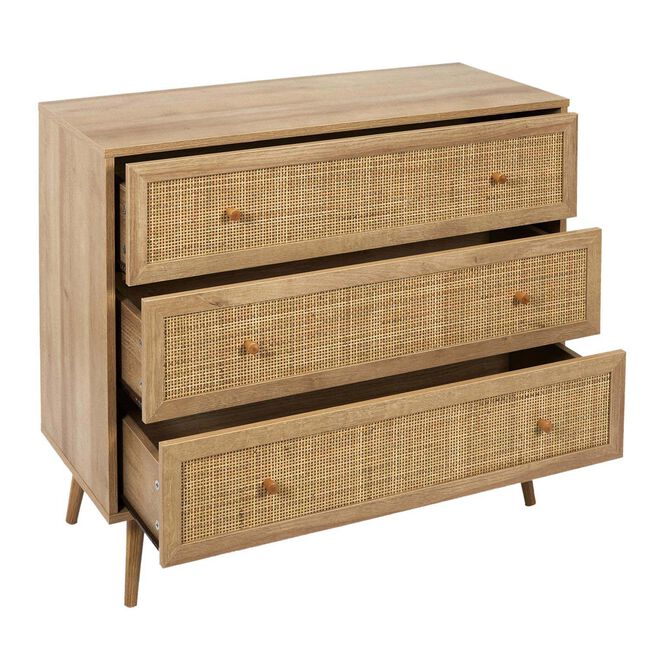 Bali 3 Drawer Chest Of Drawers - Home Store + More