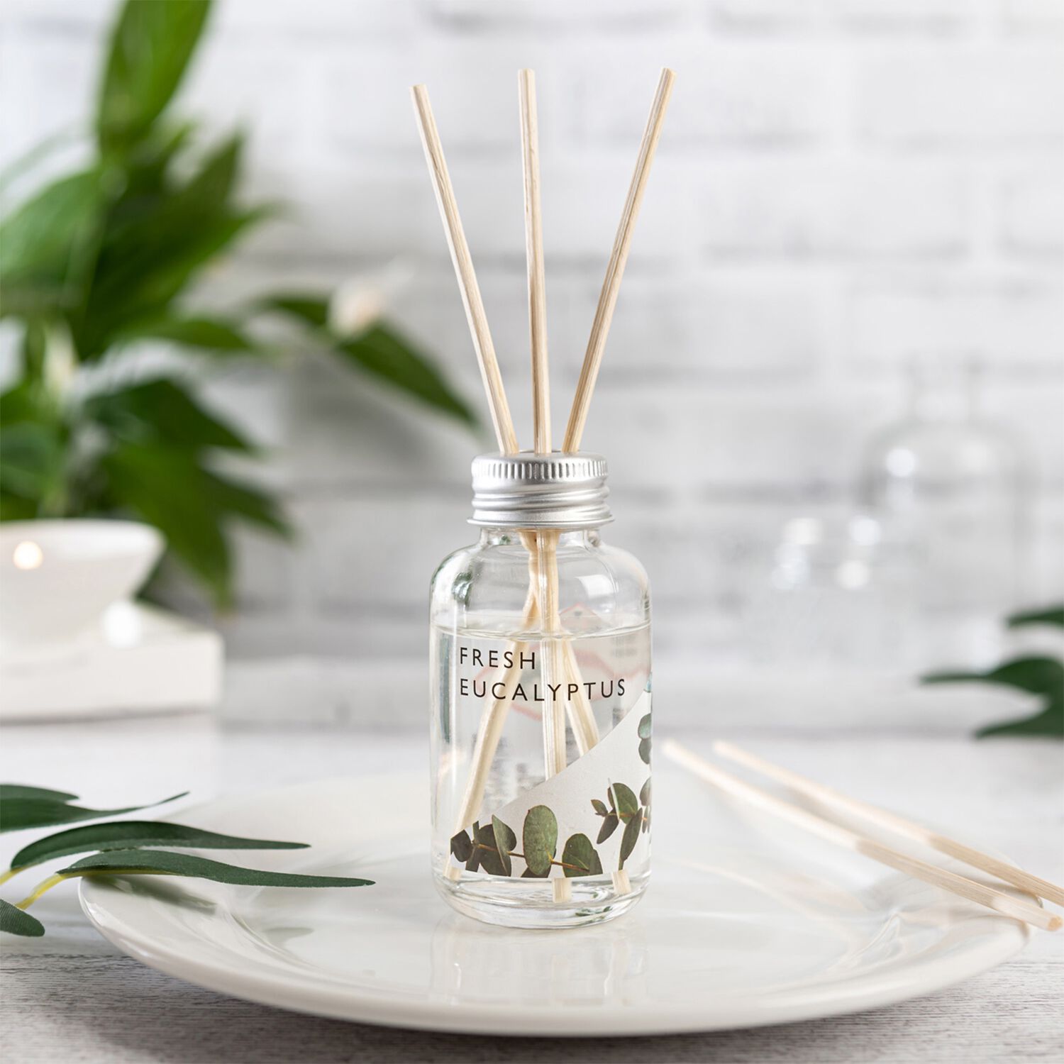 Wax Lyrical Fresh Eucalyptus Reed Diffuser - 100ml - Home Store + More