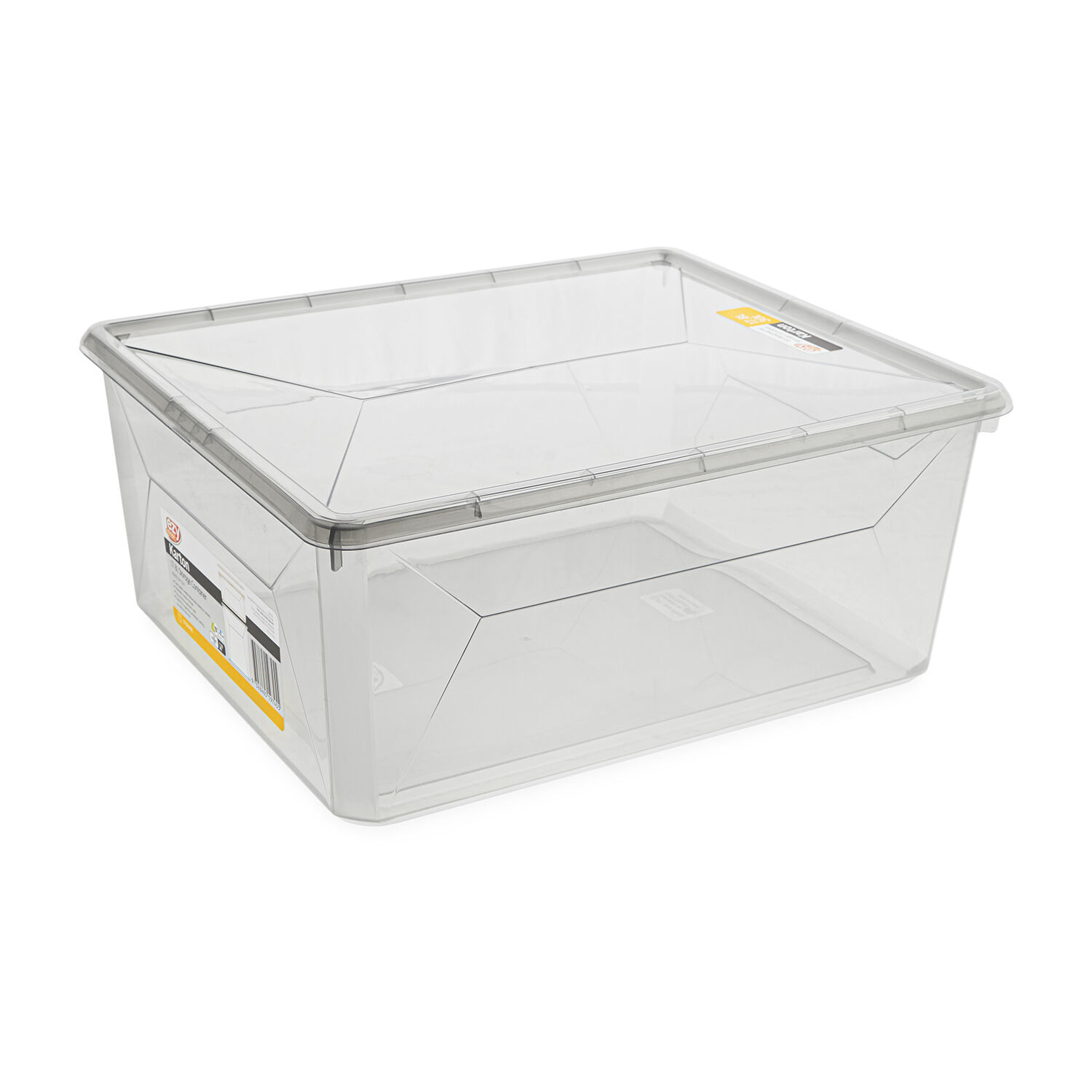 Ezy Storage Karton Sweater Box 17.8L - Grey - Home Store + More