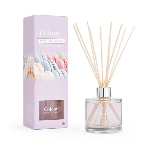Colony Sweet Macarons 200ml Reed Diffuser - Home Store + More