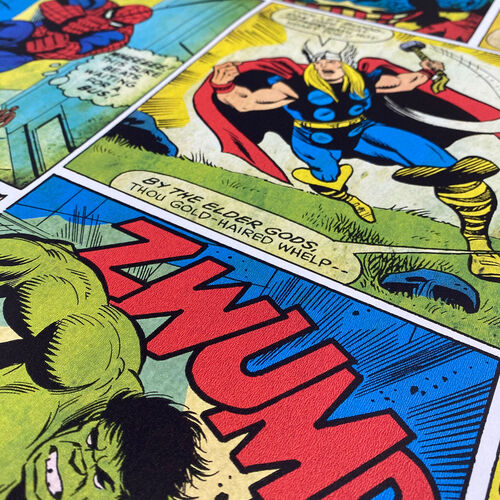 Marvel Comic Strip Wallpaper Wallpapersafari