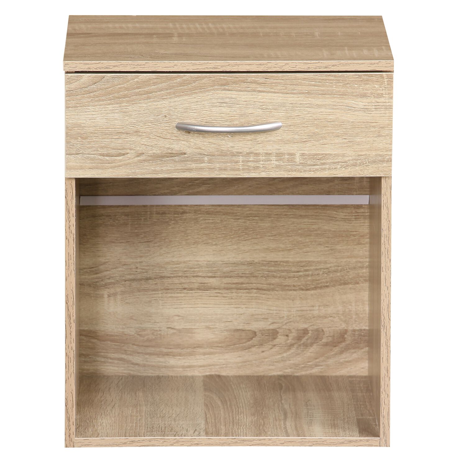Mayfair Oak Effect 1 Drawer Bedside Locker - Home Store + More