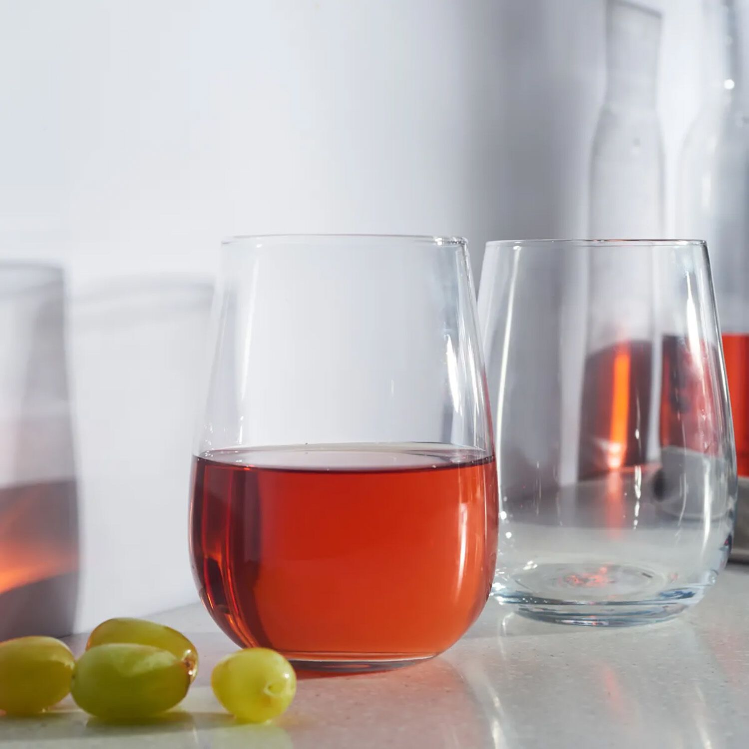 Ravenhead 590ml Stemless Wine Glasses Set Of 4 - Home Store + More