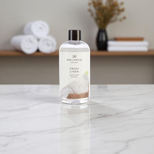 Wax Lyrical Fresh Linen Reed Diffuser Refill - Home Store + More