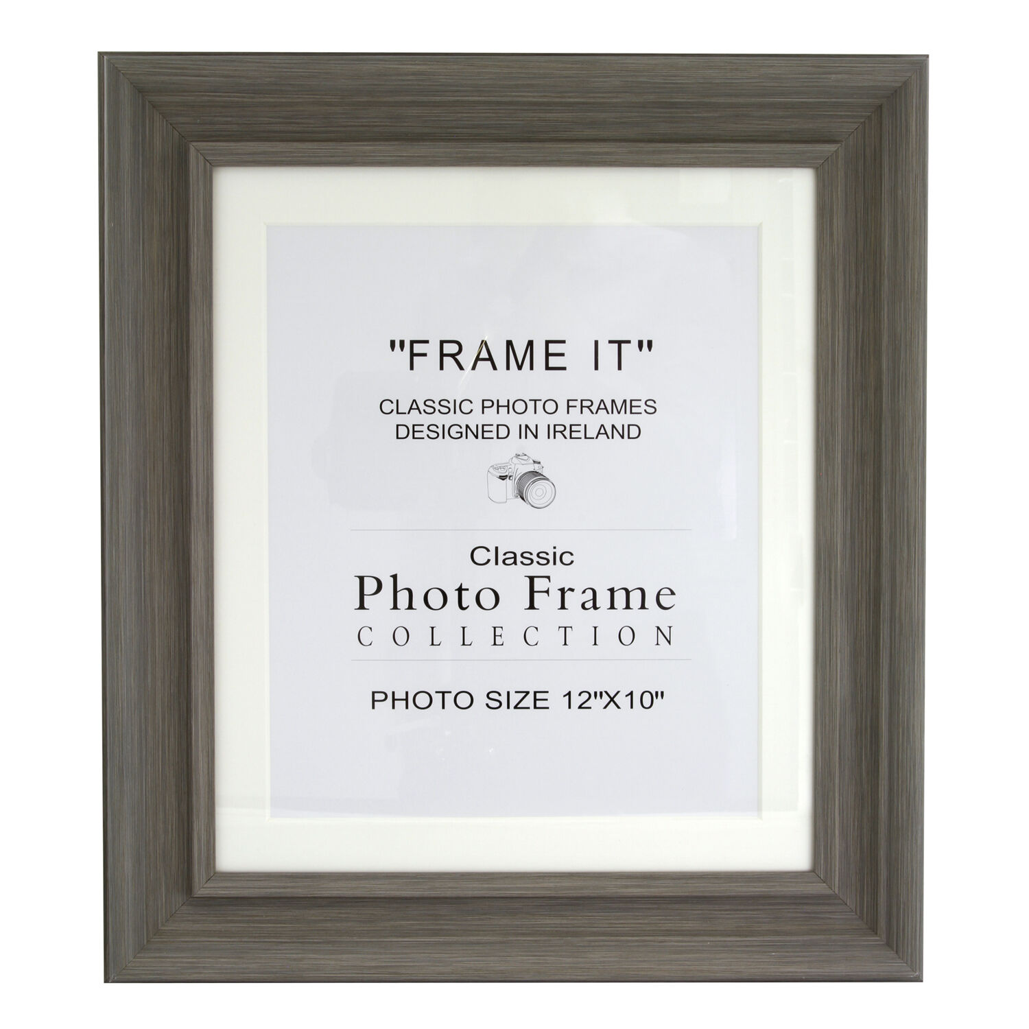 Slate Grey Photo Frame 10x12" - Home Store + More
