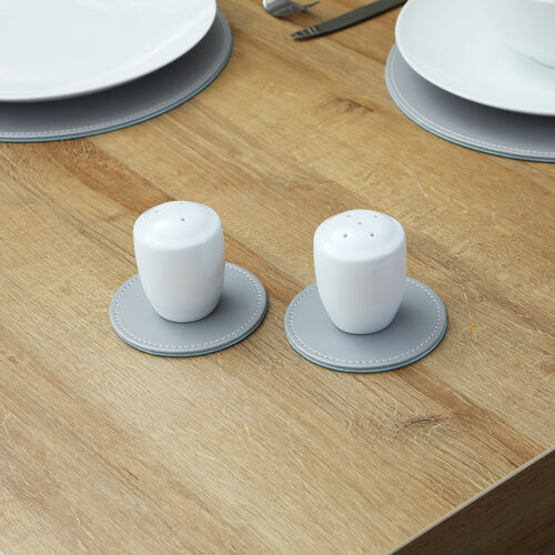 Abney & Croft White Salt & Pepper Pots - Home Store + More