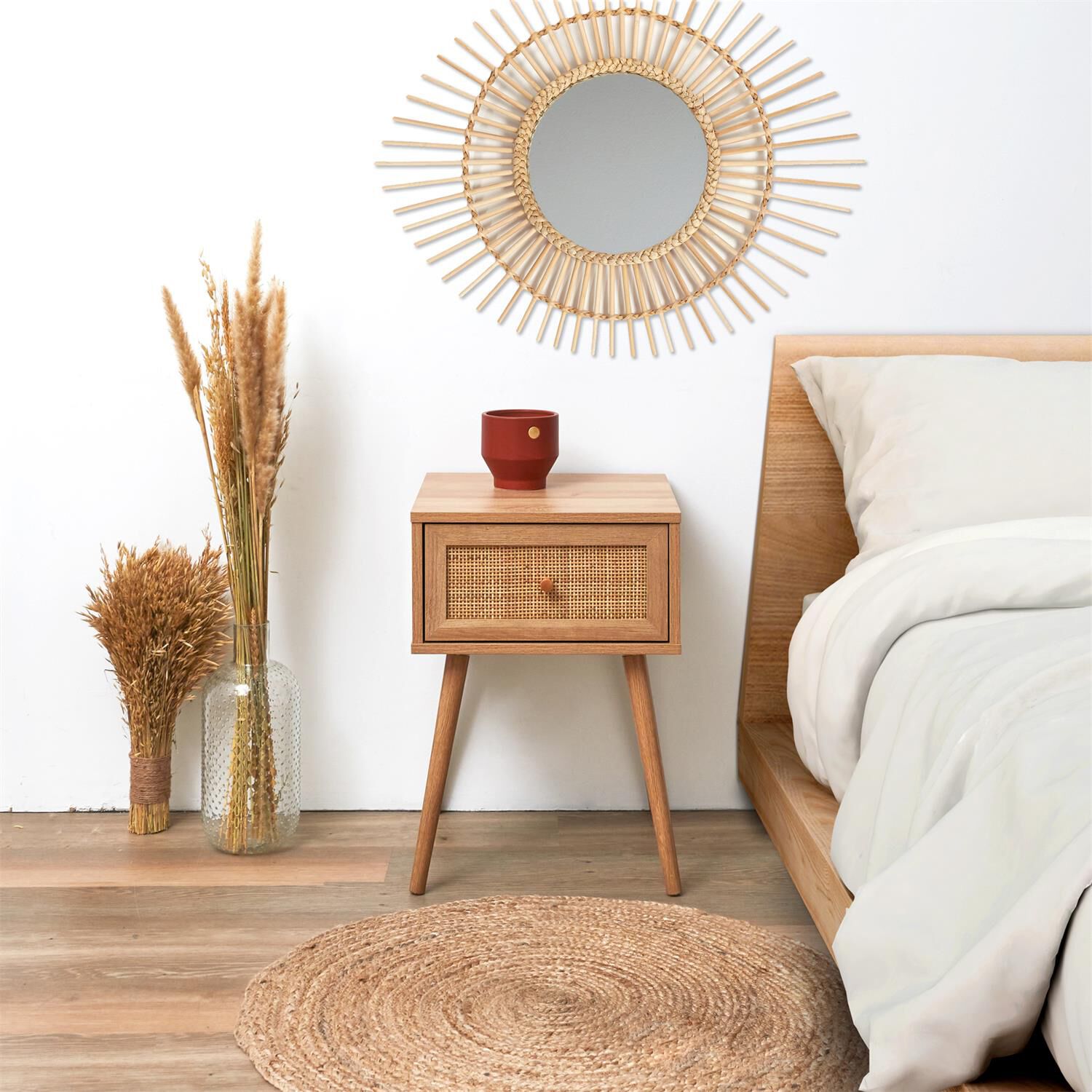 Bali Bedside Locker - Home Store + More