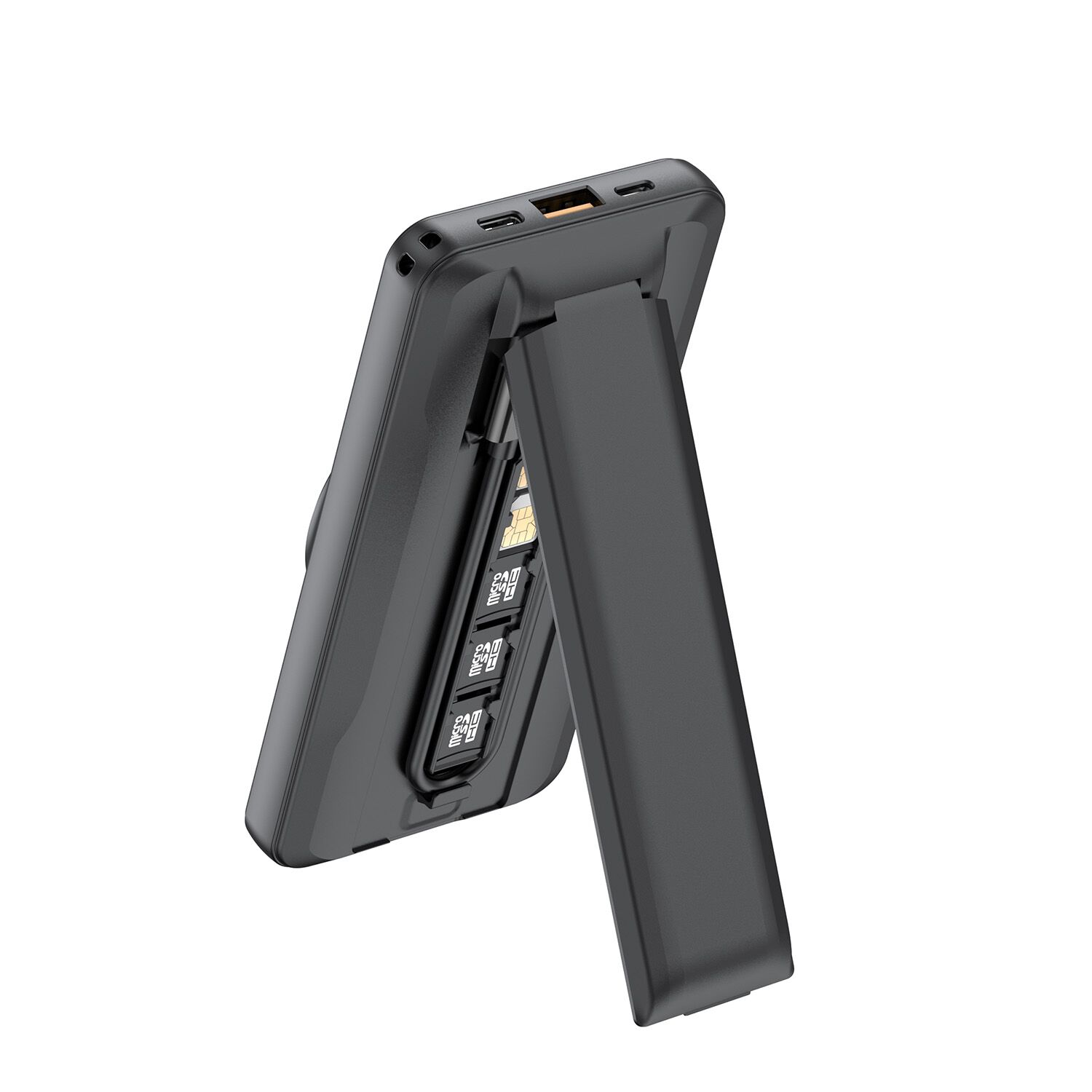 Budi Black 10000mAh Power Bank with Wireless - Home Store + More