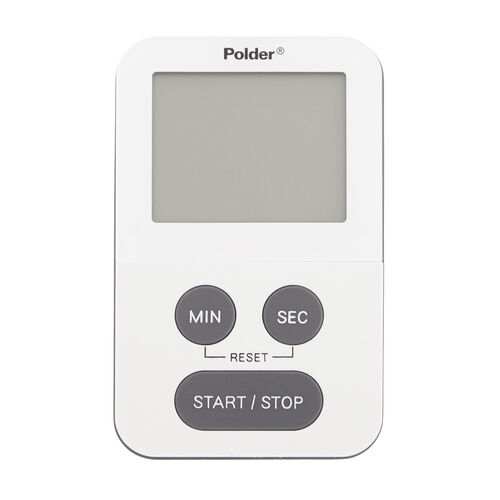 Polder 100 Minute Mini Timer - White - Home Store + More