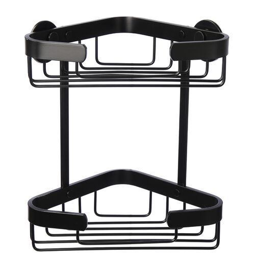 Aluminium Rust-Free 2 Tier Shower Corner Caddy - Home Store + More