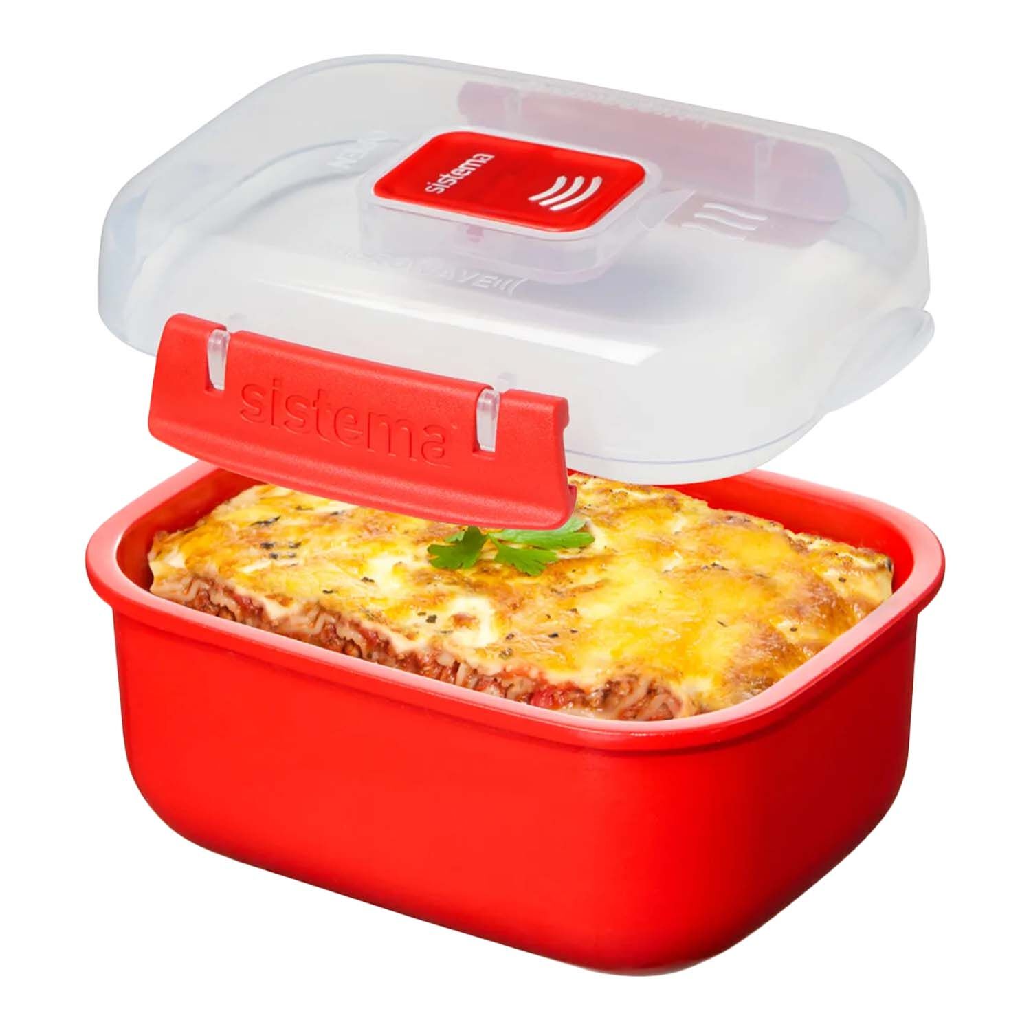 Sistema 525ml Rectangular Microwave Lunch Box - Home Store + More