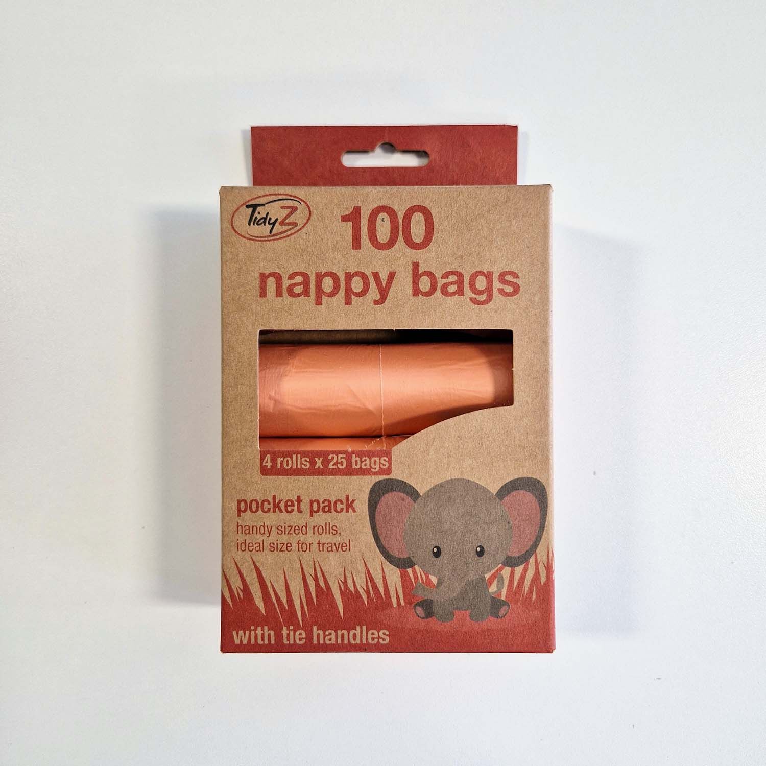100 Pack Nappy Bags - Home Store + More