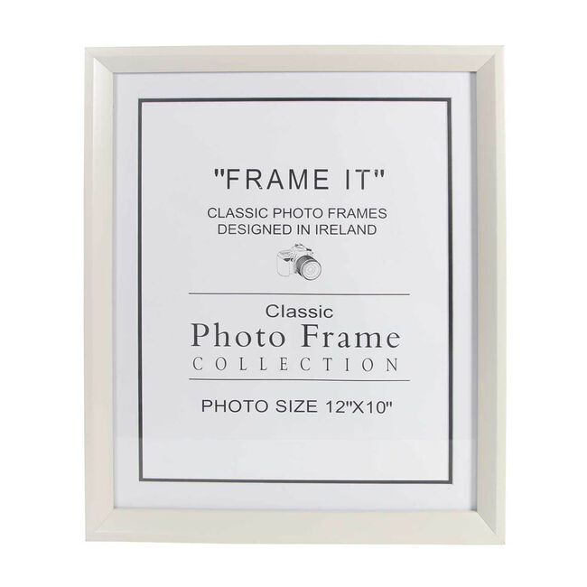 Cream Photo Frame 10" x 12" - Home Store + More