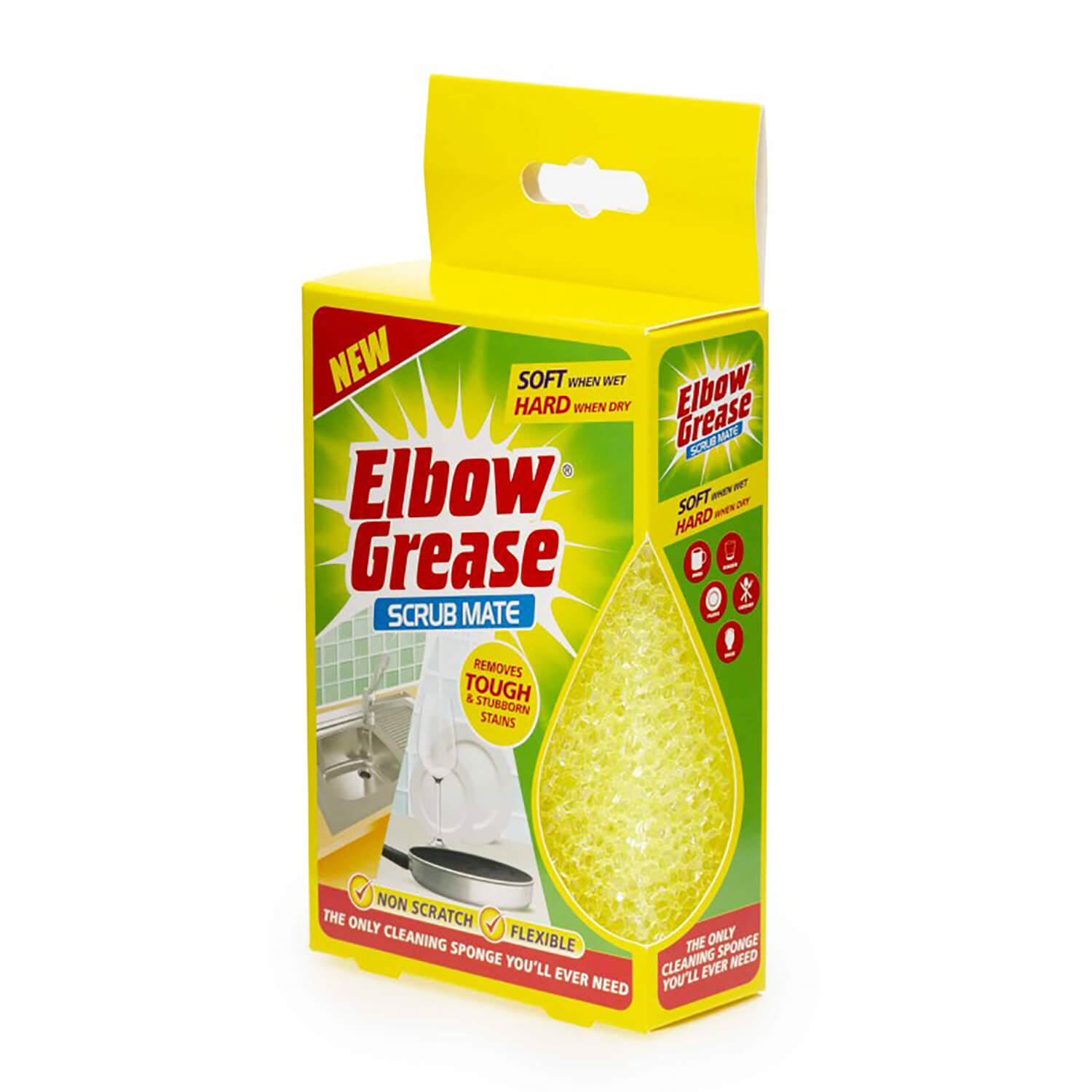 Elbow Grease Scrub Mate 1 Pack - Home Store + More