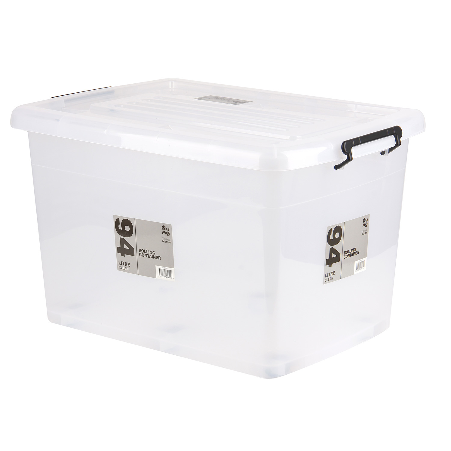 Rolling Storage Container with Lid 94L - Home Store + More